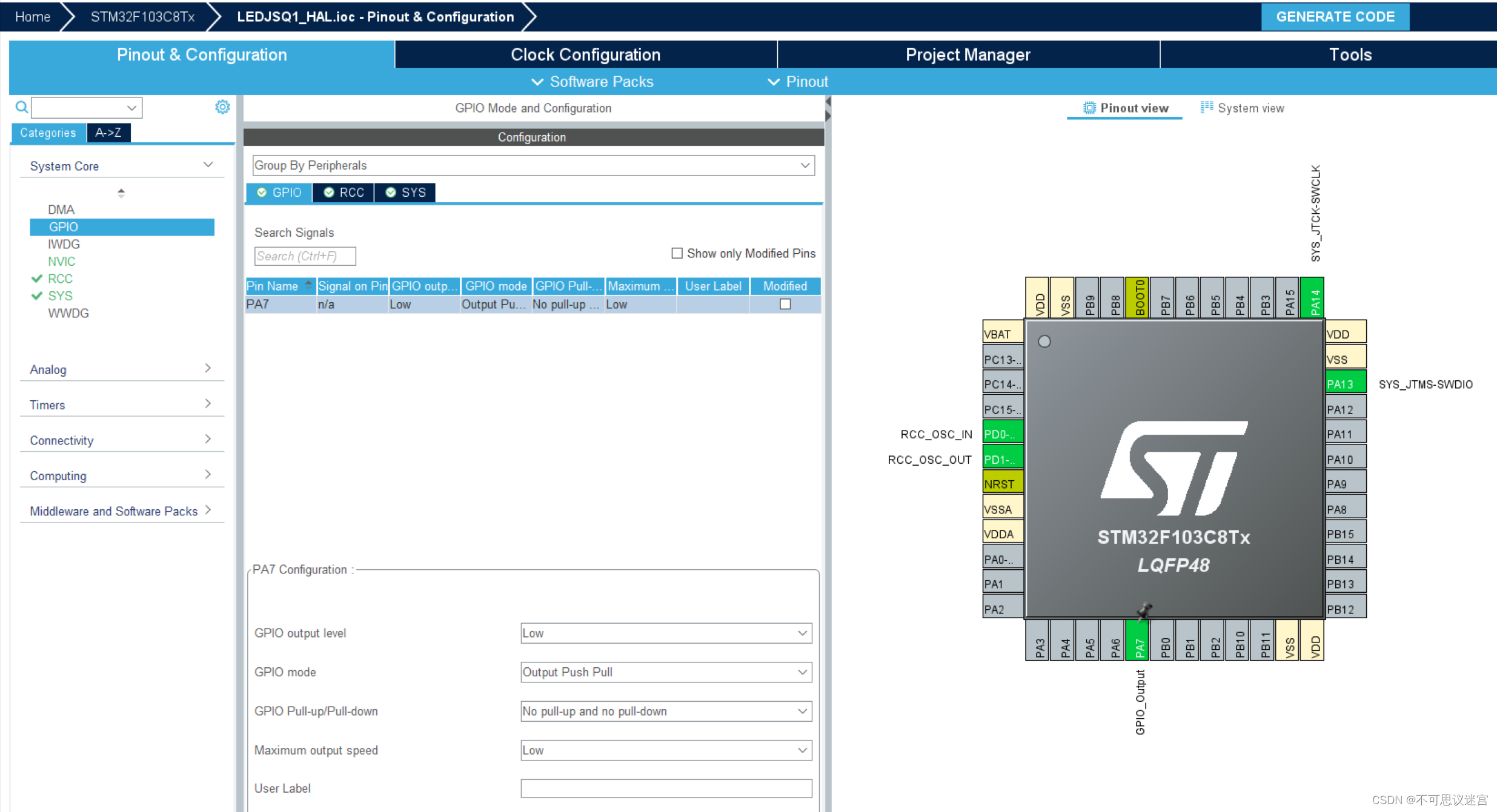 STM32HAL库编程练习—定时器_103 hal timer-CSDN博客