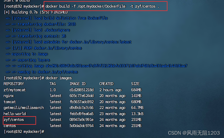 DockerFile：用来构建镜像的文件_dockerfile 构建-CSDN博客