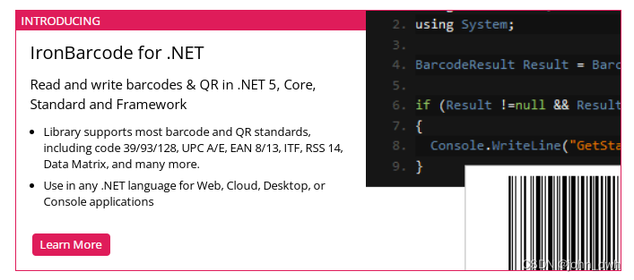 IronBarcode for .NET 2022.9.8 Crack_ironsoftware.system.drawing-CSDN博客