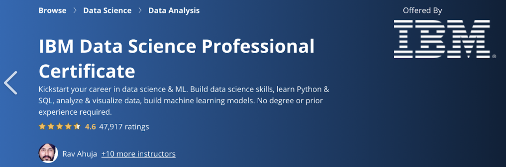 Google vs IBM vs Microsoft: 哪个在线数据分析师证书最好_ibm数据分析师证书-CSDN博客