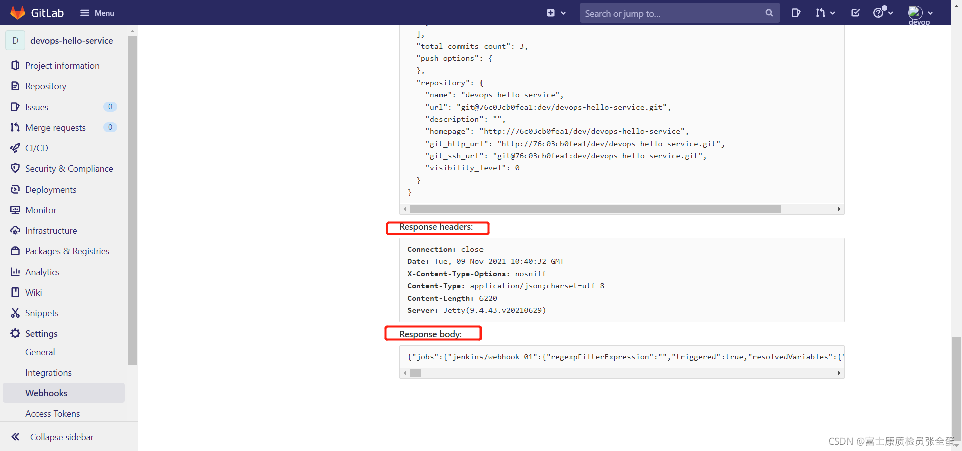Jenkins 进阶04 Generic Webhook GitLab 触发器与提交流水线_generic webhook trigger-CSDN博客