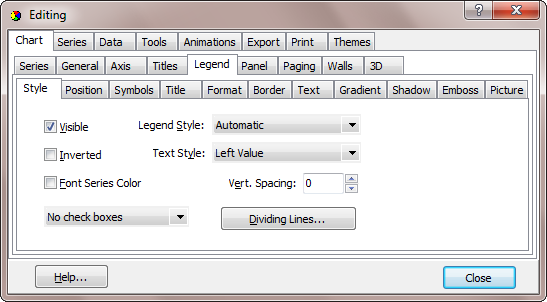 【TeeChart Pro ActiveX教程】（五）：图例设计_default border-CSDN博客
