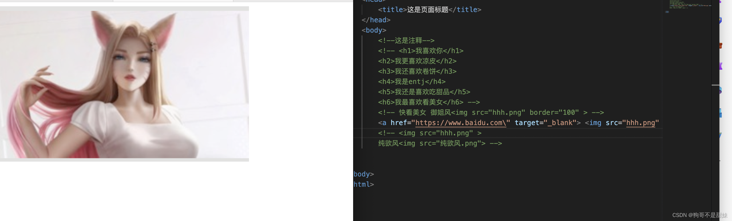 前端第二课，HTML,alt,title,width/heigh，border,＜a＞超链接,target,tr,td,th_width alt-CSDN博客