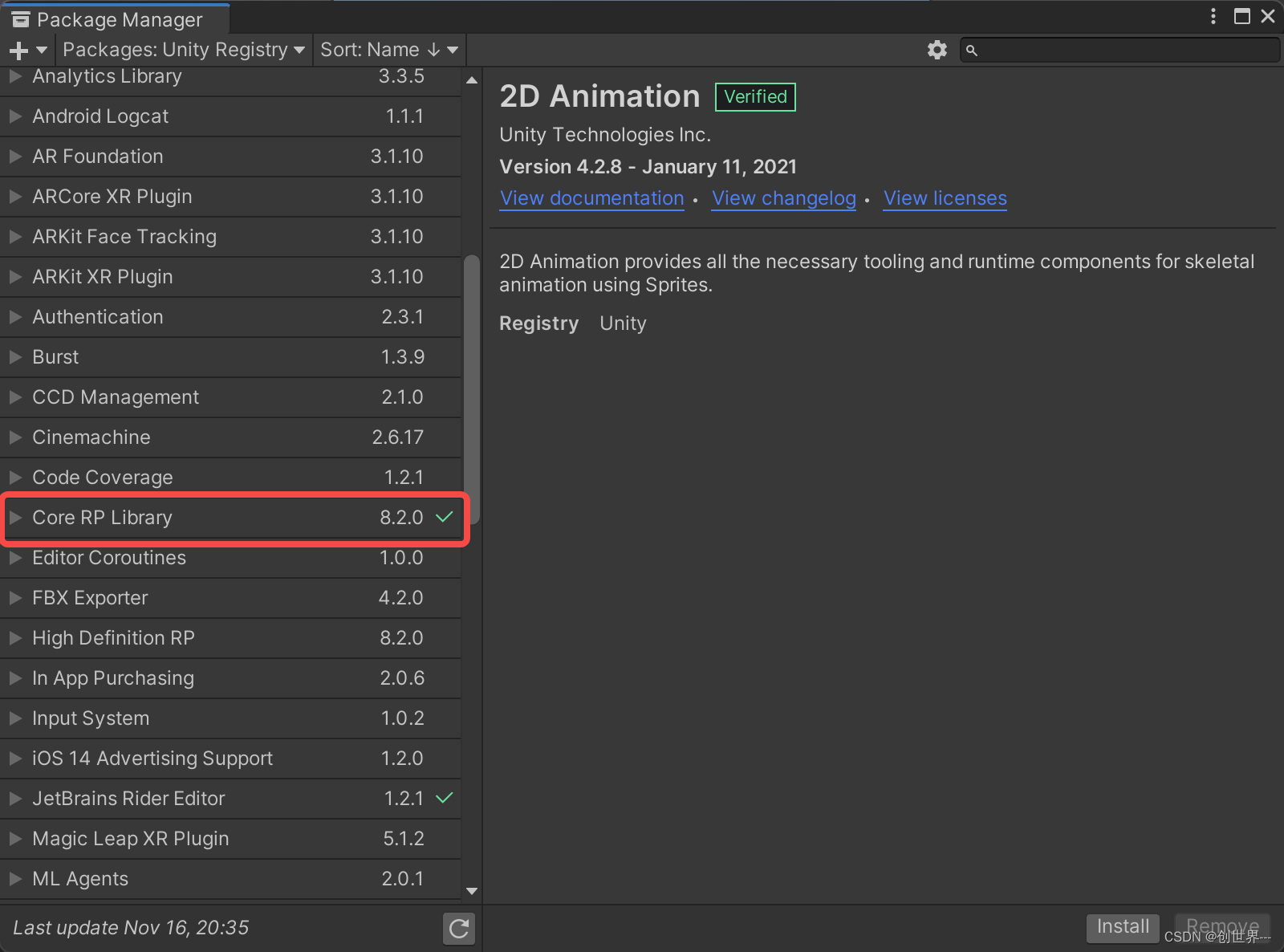 可编程渲染管线报错 Unity Universal RP asset not assigned_unityengine.rendering.universal-CSDN博客