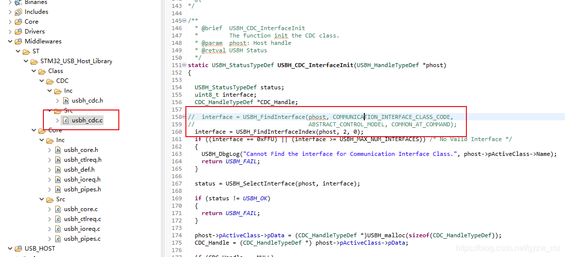 使用stm32cubeide的usb-host-cdc库驱动EC20模块_usbhost cdc ec20-CSDN博客