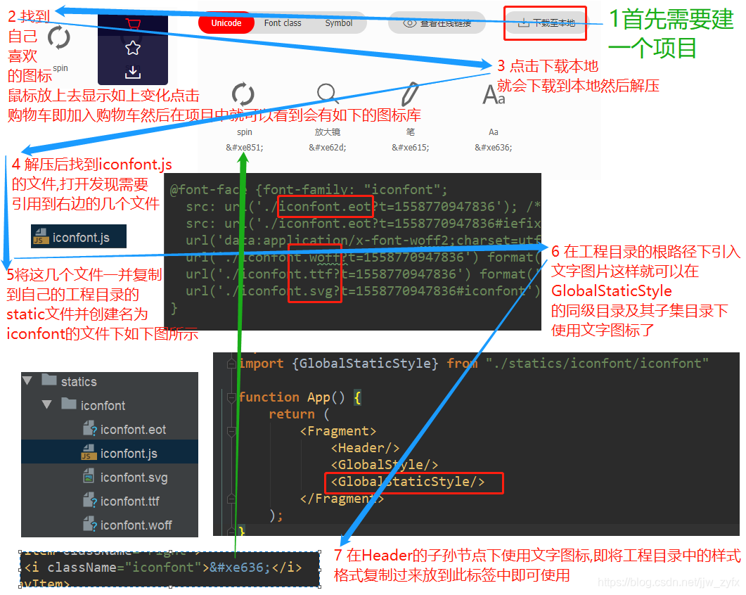 iconfont 在react中使用步骤详解_icon for react-CSDN博客
