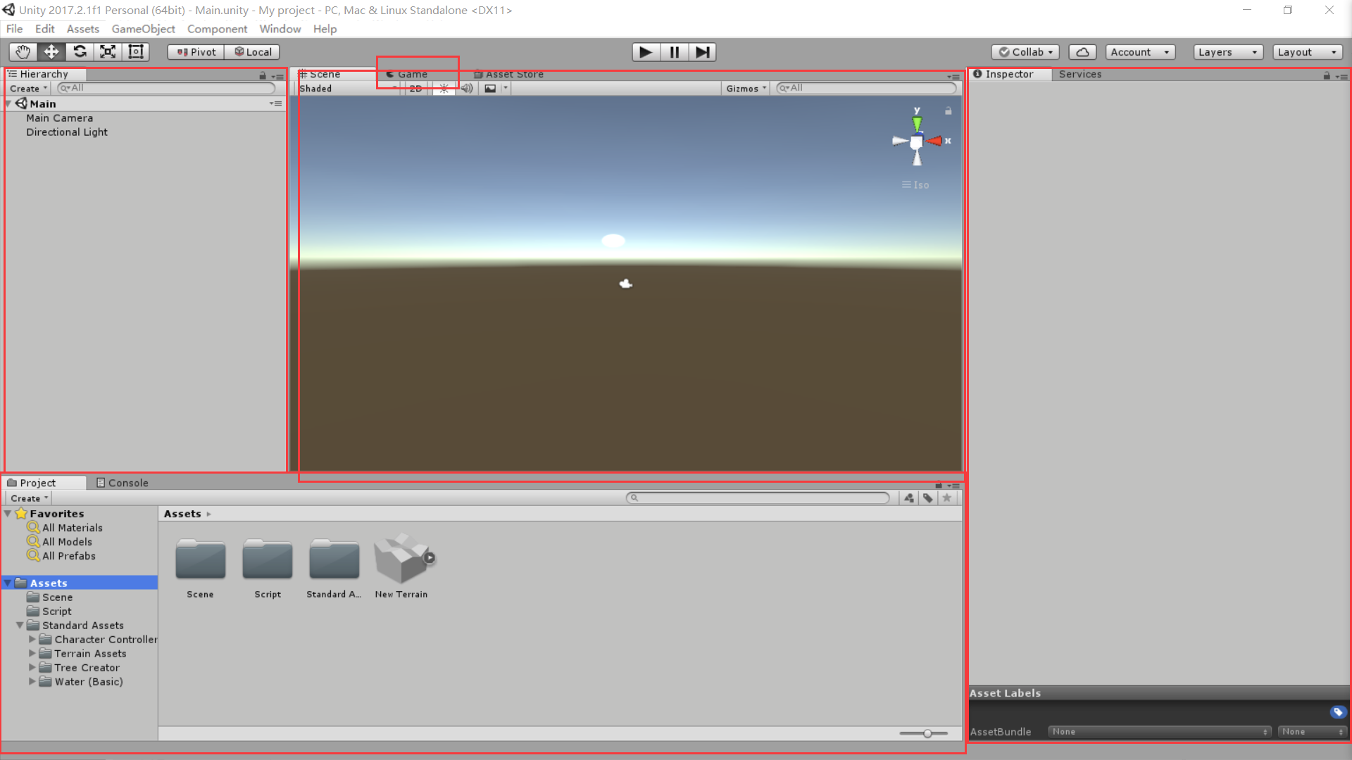 Unity2017超基础入门（1）文件和Ui介绍、创建物体、查找物体、脚本挂载操作物体...-CSDN博客
