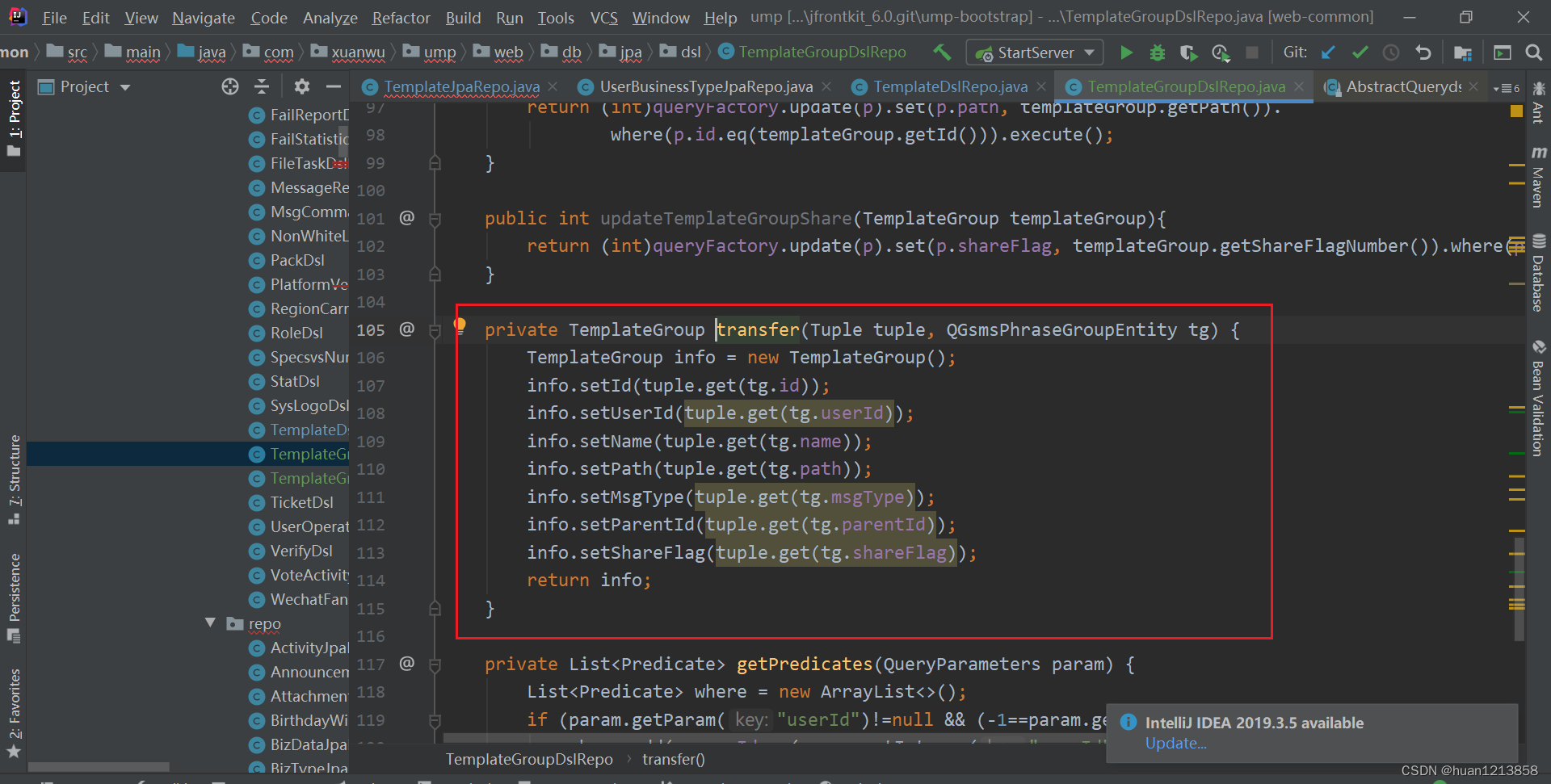 JPA使用（Querydsl）_jpa dsl-CSDN博客