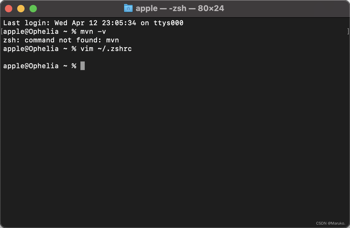 MacOs使用IDEA自带的maven教程_mac的idea打开maven-CSDN博客