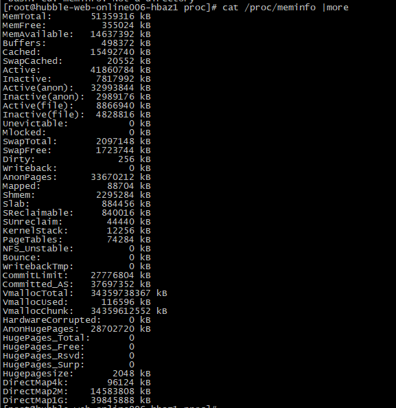 总结：Linux目录之/proc-CSDN博客