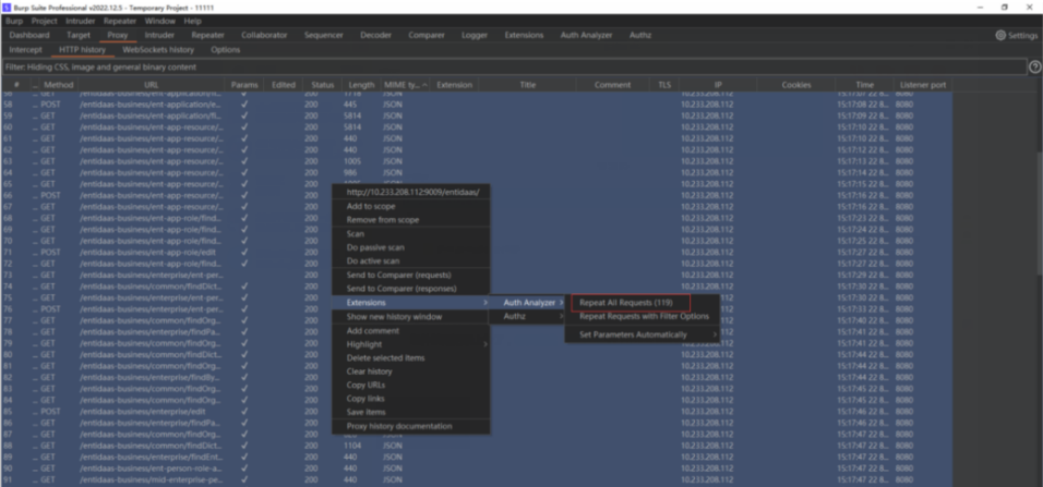 安全测试--Auth Analyzer接口越权_三、用authanalyzer越权-CSDN博客