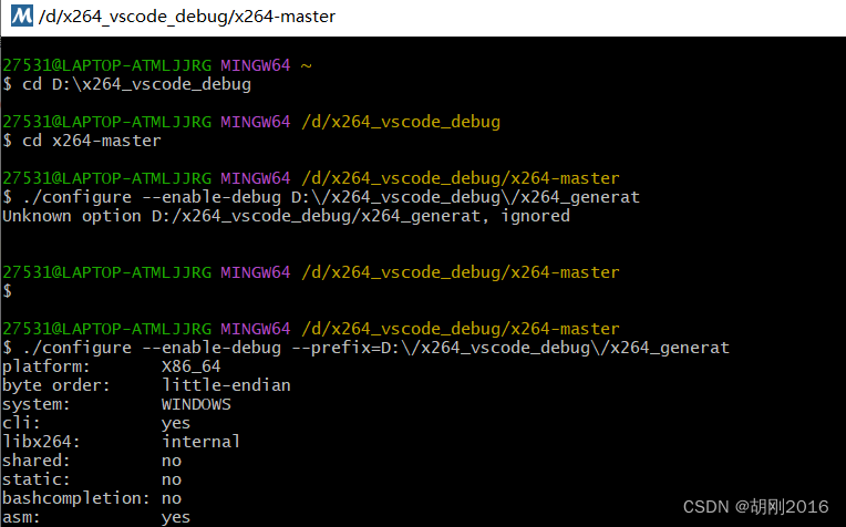 VSCode 搭建 x264 源码调试环境_vscode调试x264-CSDN博客