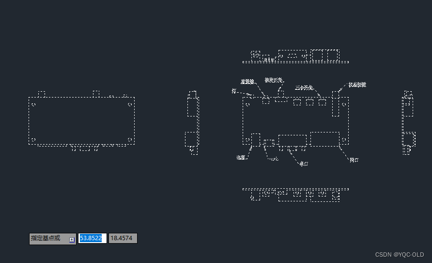 AD导入DXF/DWG边框文件时候发现一片空白，找不到原点_ad16导入dxf看不见-CSDN博客