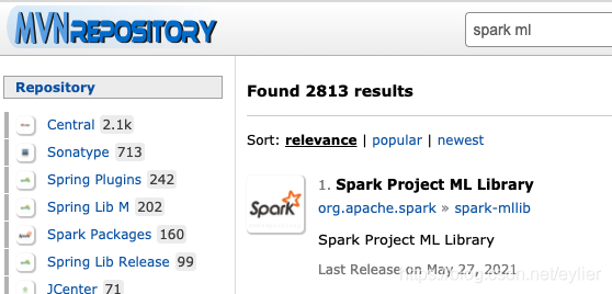 Spark使用mllib时pom Xml的配置 Spark Mllib Pom Csdn博客