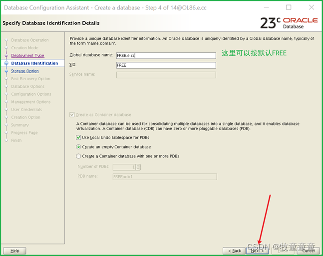 Oracle23c Free安装_oracle-database-preinstall-23c-CSDN博客