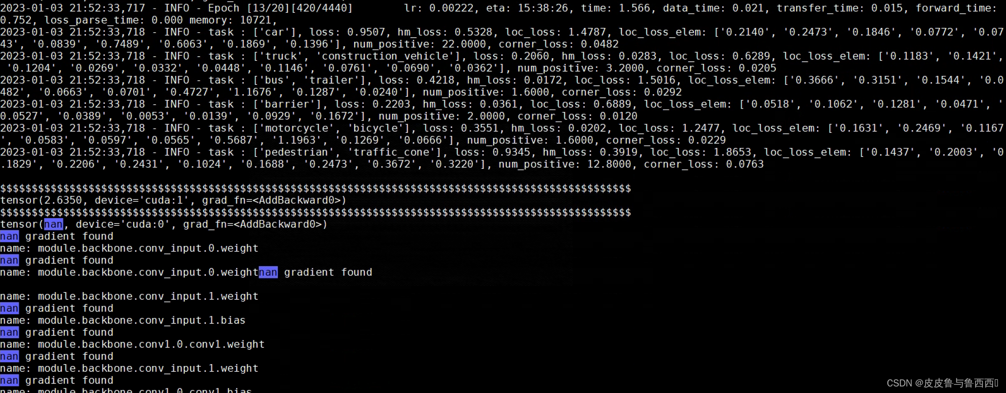 Pytorch训练过程中出现nan问题复盘pytorch深度学习出现nan问题复盘 Csdn博客
