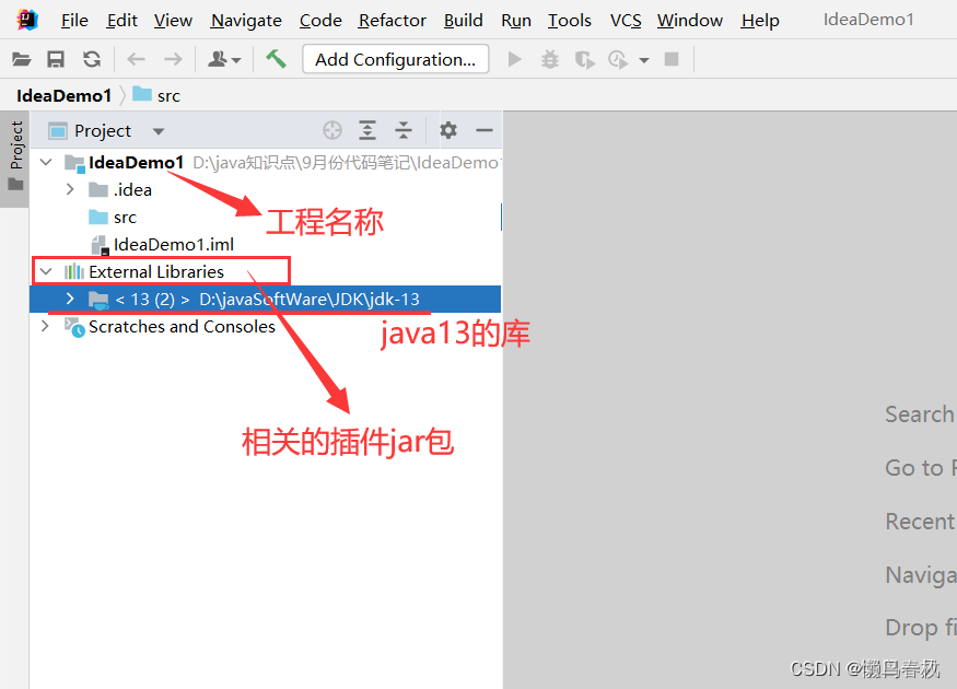IDEA中的Project工程、Module模块的概念及创建导入_idea module-CSDN博客