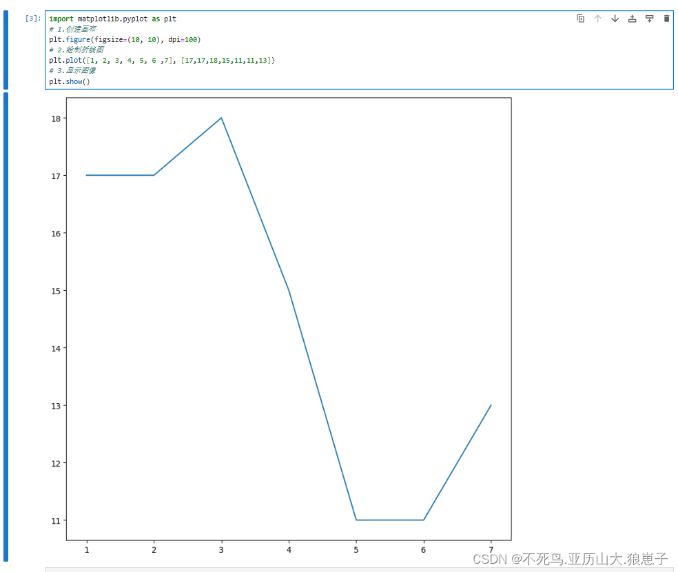 机器学习（7）：Matplotlib的使用_matplotlib生成折线图并保存-CSDN博客