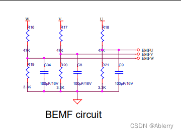 永磁同步电机中BEMF电阻的作用-CSDN博客
