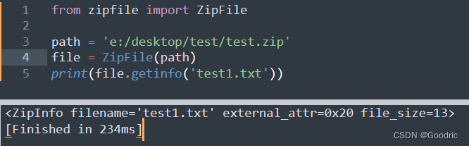 Python学习第九篇:zipfile 库操作压缩包python Zipfile Csdn博客 8857