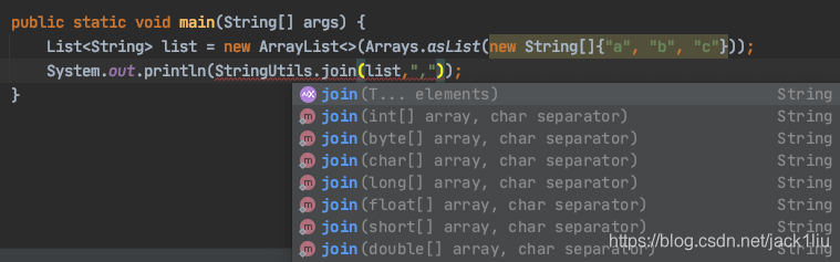 String.join()和StringUtils.join()优雅解决数组或者集合拼接-CSDN博客
