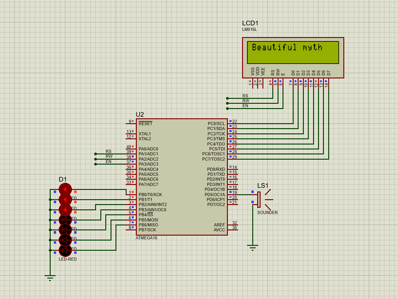 【TB作品】蜂鸣器音乐播放，ATMEGA16单片机，Proteus仿真_atmega16单音音乐播放器-CSDN博客