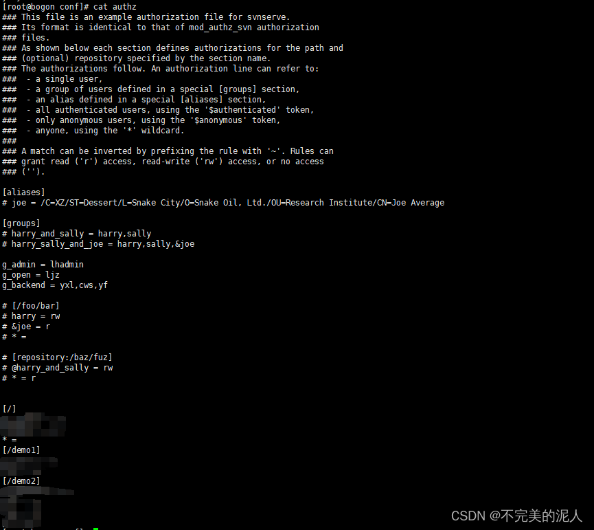 Centos85版本linux系统配置svn代码仓库及权限配置 细节教学svn目录权限配置 Csdn博客