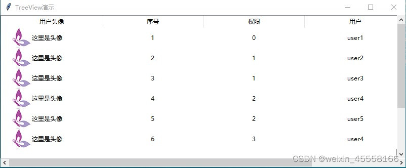 【Tkinter TreeView】-CSDN博客