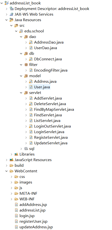 javaweb基于JSP+Servlet的通讯录管理理系统源码-CSDN博客