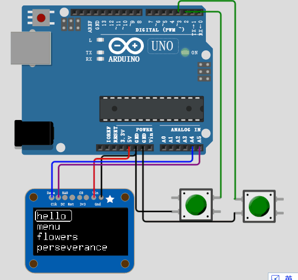 U8g2菜单界面+按键操作在线模拟_u8g2 菜单-CSDN博客