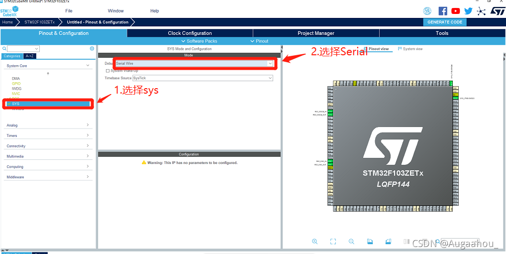 零基础入门STM32系列——点亮LED_fastled stm32-CSDN博客