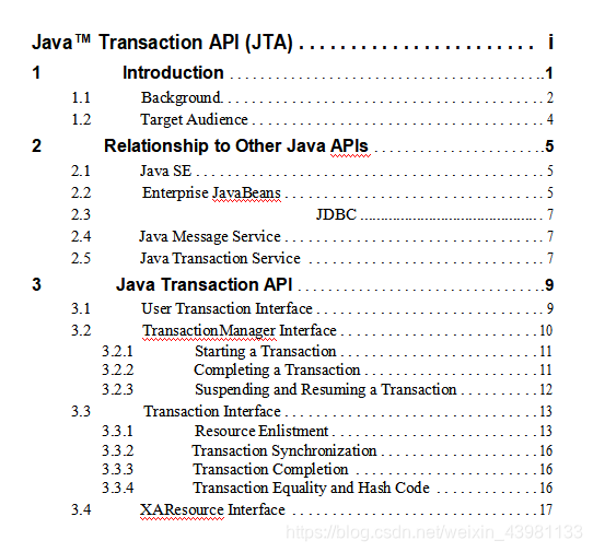 JSR-907 Java Transaction API（JTA）_jsr 907-CSDN博客