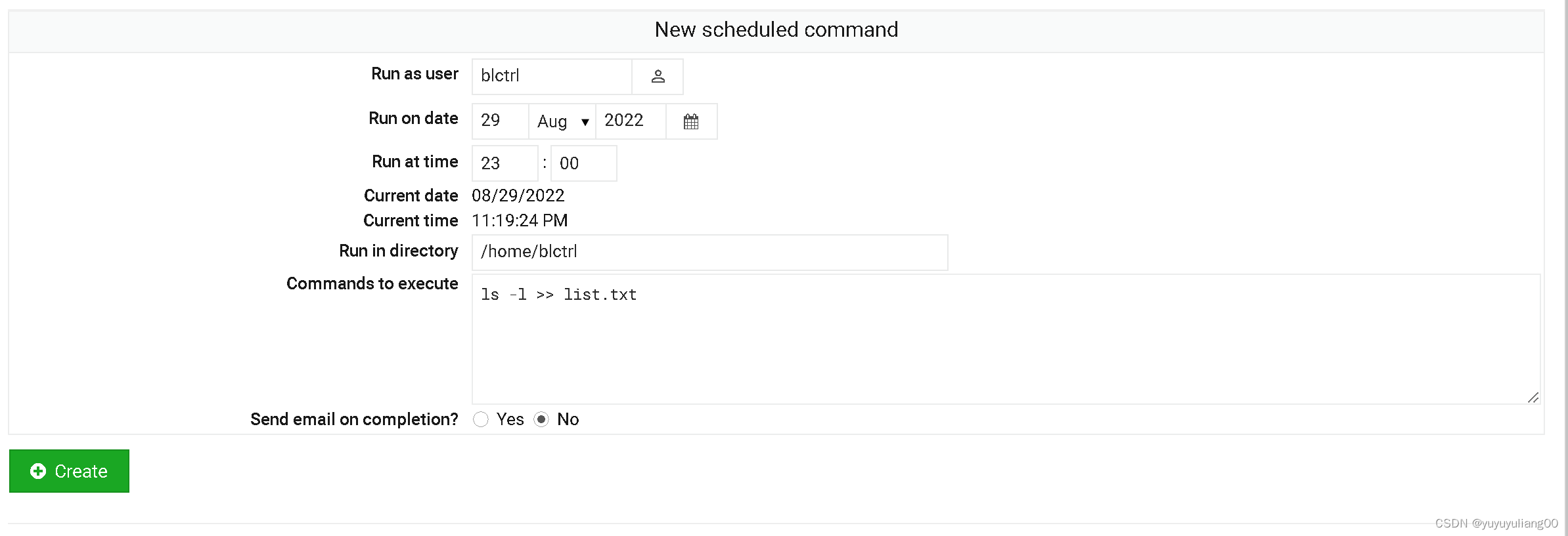 Webmin -- Sheduled Commands_webmin增加自动执行脚本-CSDN博客