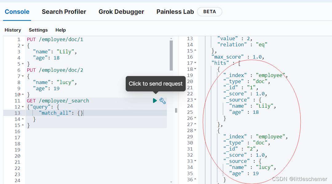 Elasticsearch使用kibana进行基础操作kibana Elasticsearch Api操作 Csdn博客