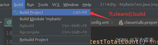 java.io.IOException: Could not find resource mybatis-config.xml-CSDN博客