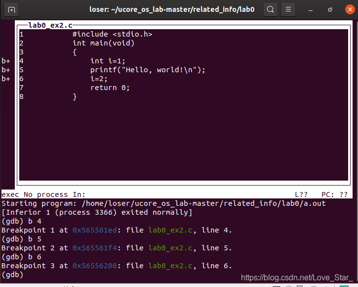 清华大学操作系统实验ucore-lab0_ucore操作系统lab0-CSDN博客