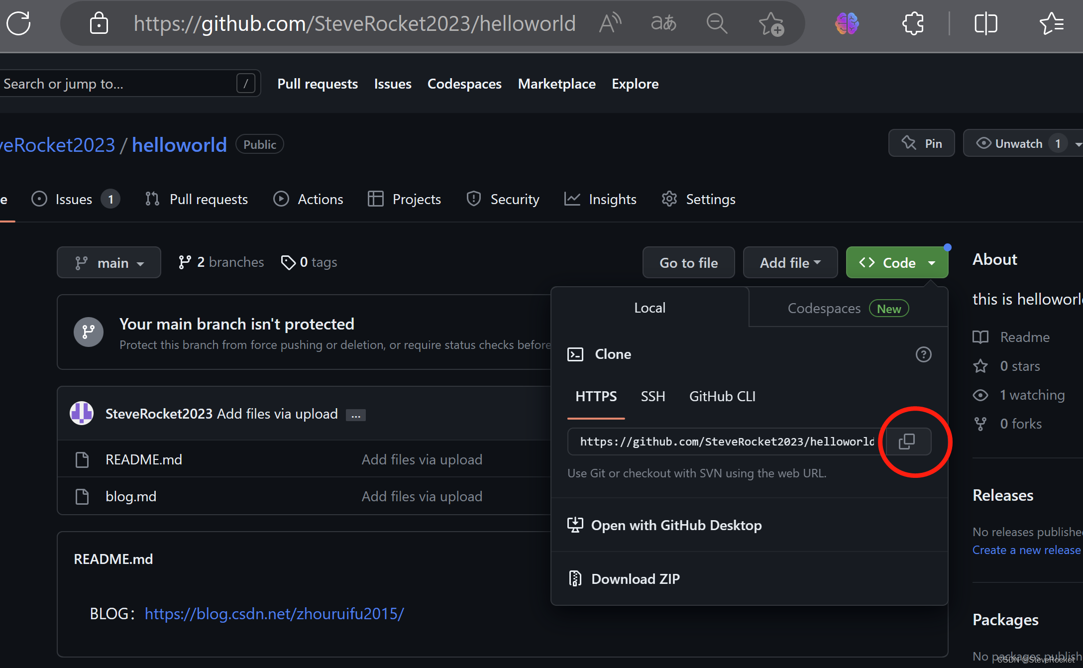 2、Git使用不完全指南：Git客户端的使用及使用Token认证方式提交代码详解(详细图文)_git token-CSDN博客