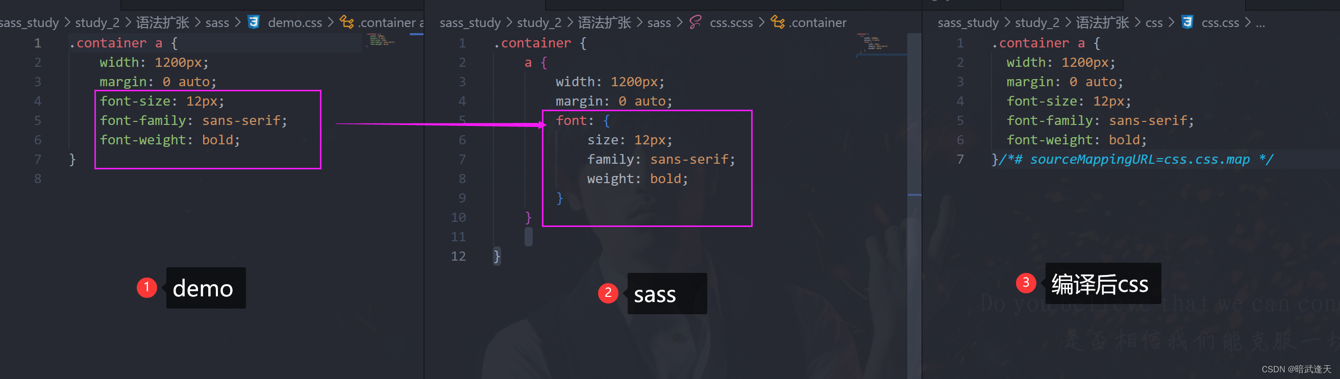 SASS/SCSS精华干货教程_vscode sass-CSDN博客