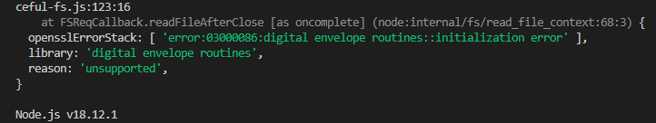 打开Vue项目时出现“error:03000086:digital envelope routines::initialization error”的解决方法-CSDN博客