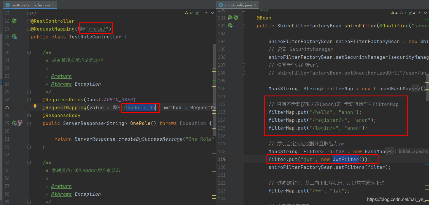 SpringBoot 基于Shiro + Jwt + Redis的用户权限管理 (三) 鉴权_jwt+redi+shiro登陆后怎么获得用户信息-CSDN博客