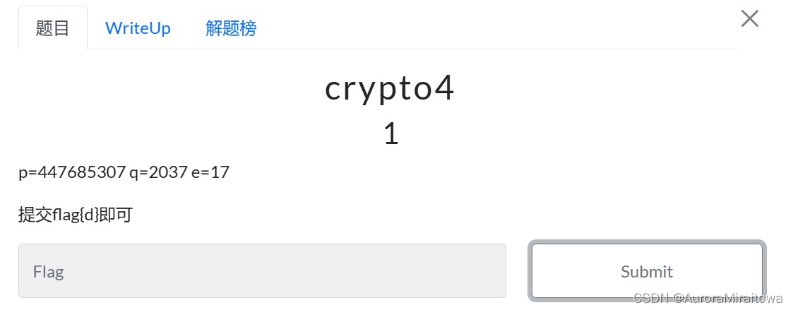 Ctfshow中crypto模块前5题_ctfshow crypto4-CSDN博客