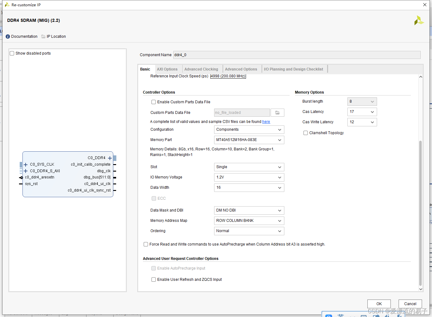 Xilinx DDR4 MIG 的调试-CSDN博客