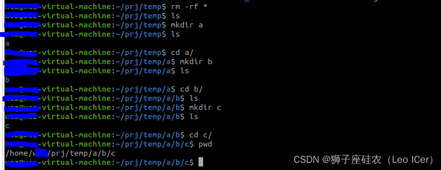 linux中mkdir -p用法_sudo mkdir -p-CSDN博客