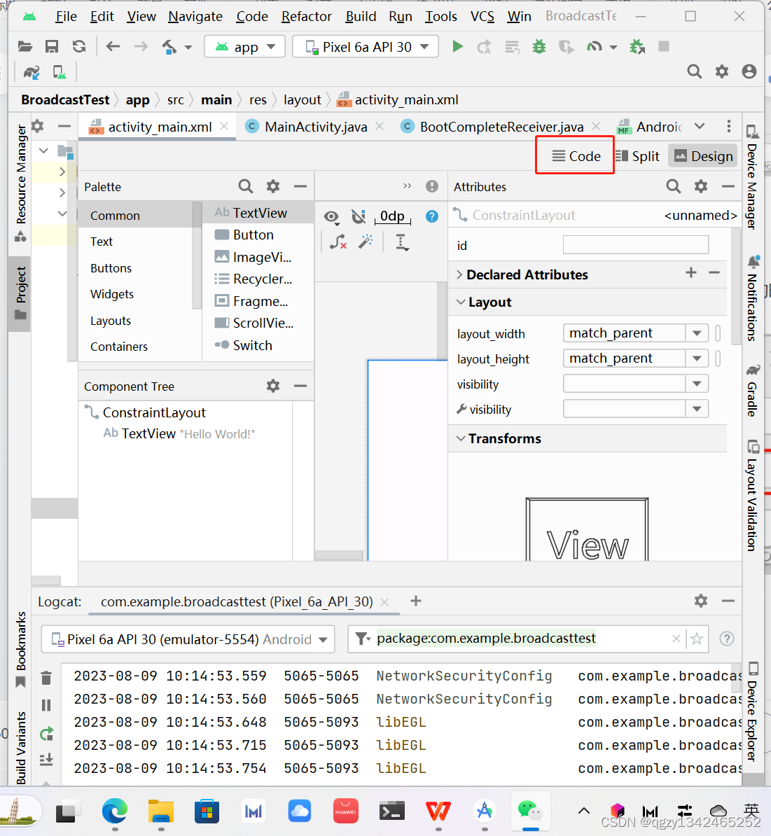 第一行代码android第二版学习错误（自记录）android第一行代码第二版 Csdn博客