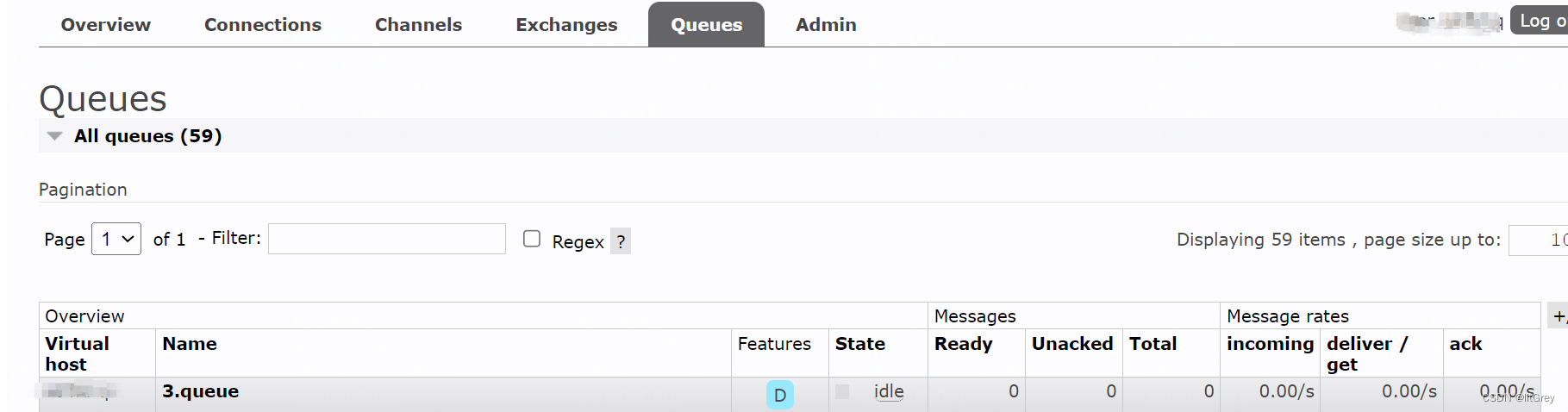 Rabbitmq Web管理端介绍 Csdn博客 