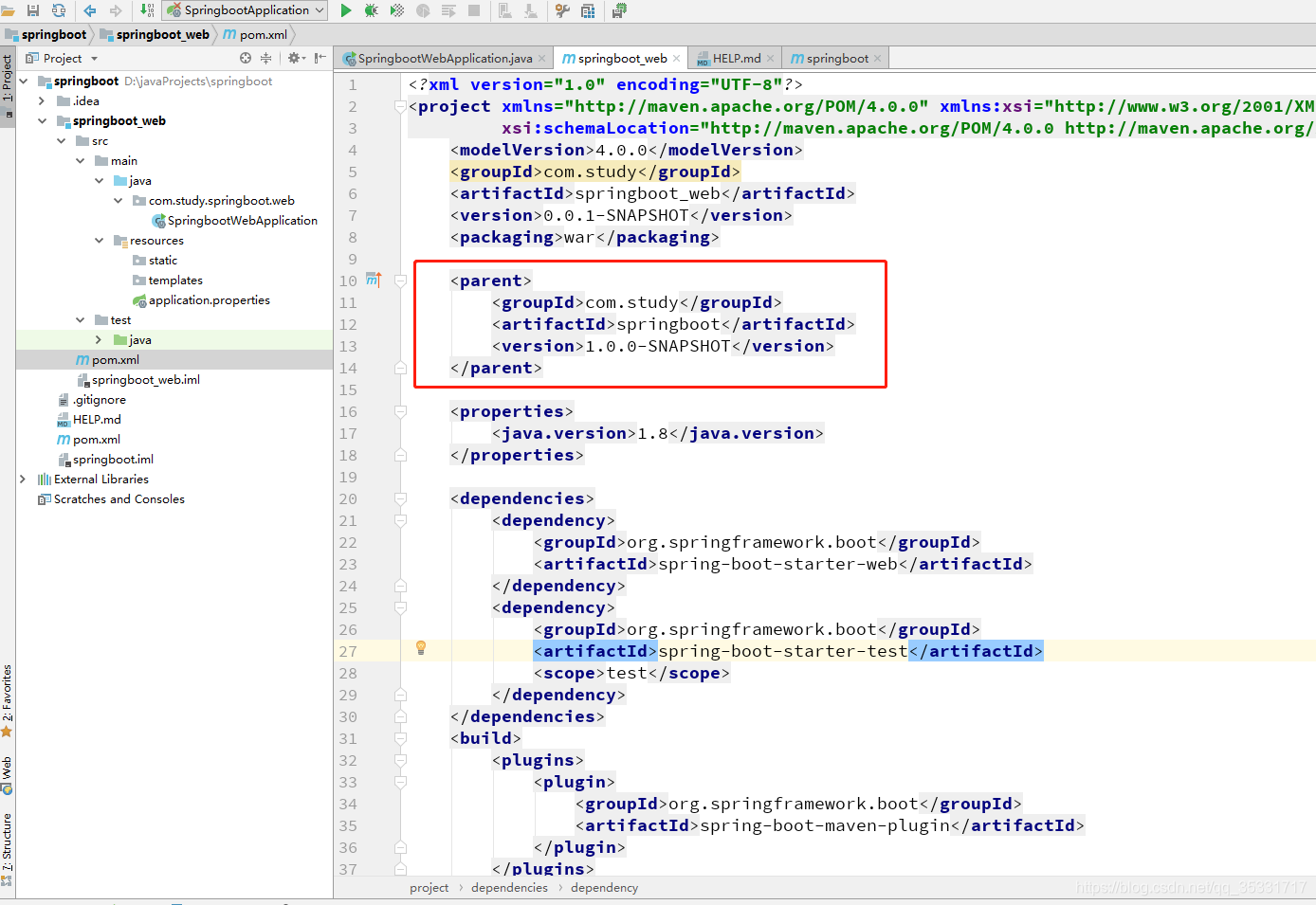 使用IDEA新建SpringBoot多模块项目_idea里面speingboot项目可以当林外一个speingboot项目的模块嘛-CSDN博客