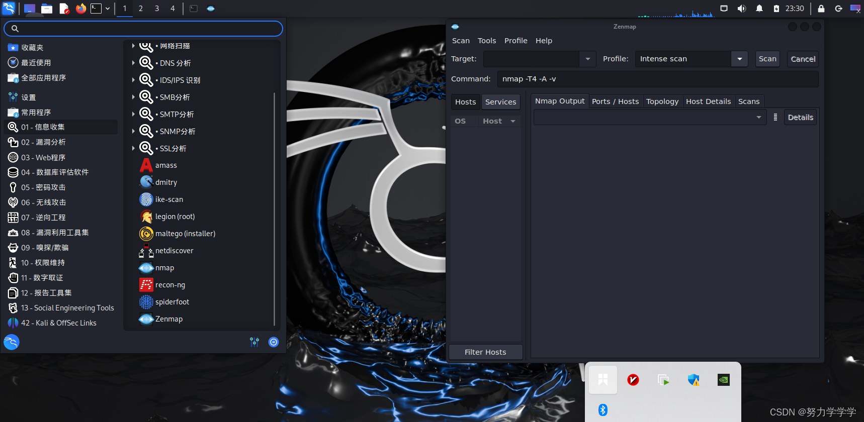 Kali linux 安装 Zenmap_kali安装zenmap-CSDN博客