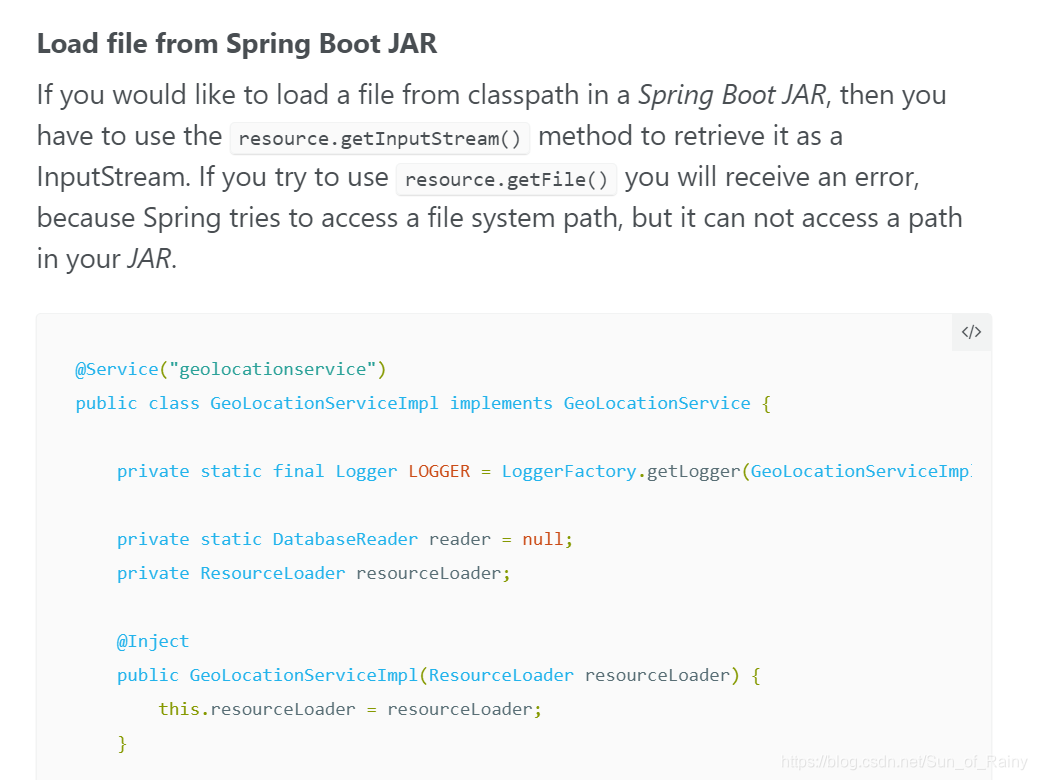 配置文件本地可以加载，正式环境的jar包里面找不到_java本地可以获取到文件,环境上面获取不到-CSDN博客