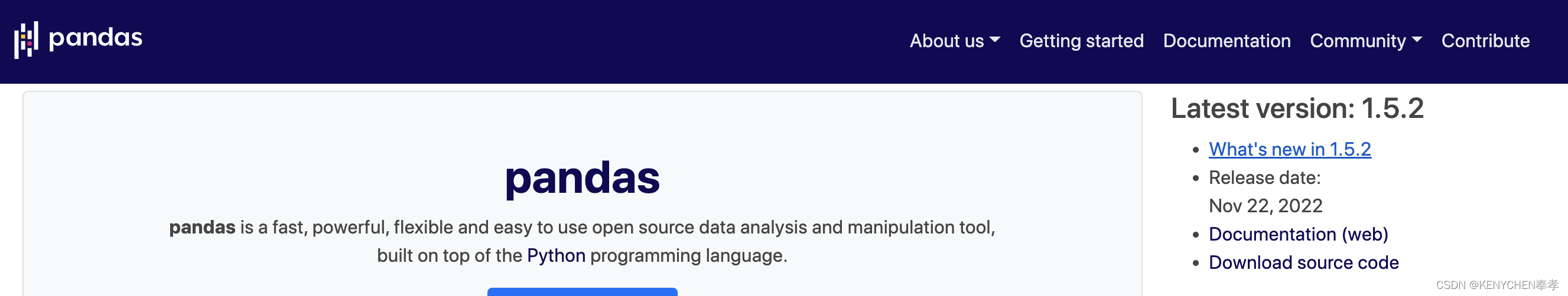 Pandas1.5.2 学习心得_pandas1.5 whl-CSDN博客